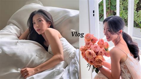 Vlog 웨딩촬영 웨딩촬영 전 준비물 꿀팁 웨딩 헤어메이크업 홈요가 브이로그 💍 Youtube