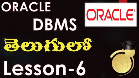 Dbms Oracle Sql In Telugu Sql Create Table Desc Insert Commands