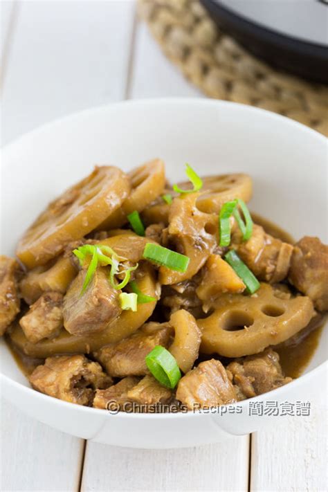 蓮藕炆排骨 【instant Pot 壓力煲食譜】braised Pork Ribs And Lotus Root With Red Bean Curd 簡易食譜 基絲汀 中西各式家常菜譜