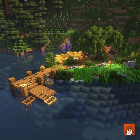 Minecraft Dock