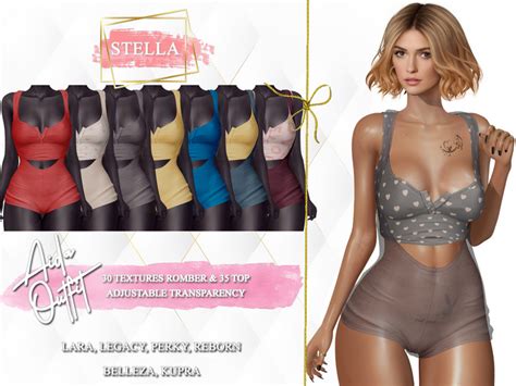 Second Life Marketplace {st} Demo Aida Outfit