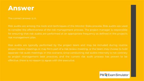 Free Pmp Exam Sample Question Of The Week Ppt