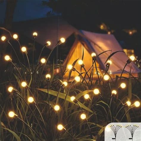 Solar Powered Firefly Lights Firefly Garden Lights For Path Landscape