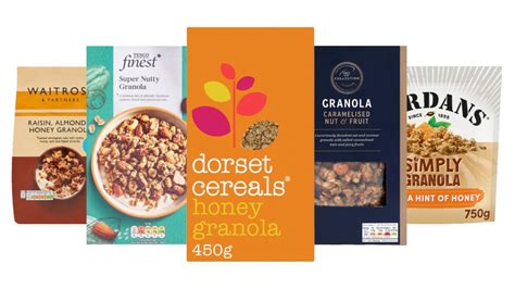 What Is The Best Granola The Supermarket Brands Ranked