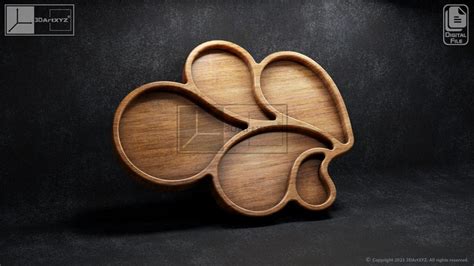 Trays Pack Cnc Files For Wood Svg Dxf Eps Ai Pdf Etsy