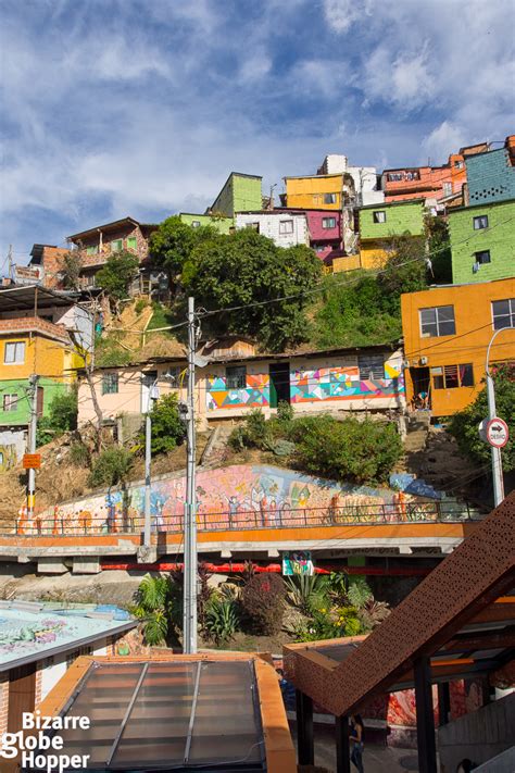 Escalators To Heaven Visiting Comuna 13 Medellin The Former Murder