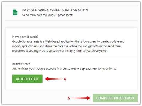 How To Integrate Forms With Google Sheets
