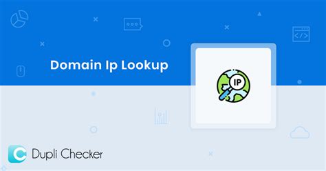 Domain IP Lookup Tool Find IP Address Of A Website Quickly