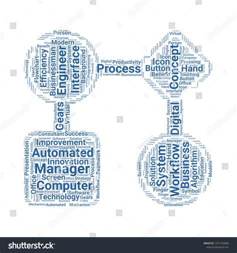 Workflow Word Cloud Tag Cloud About Stock Vector Royalty Free