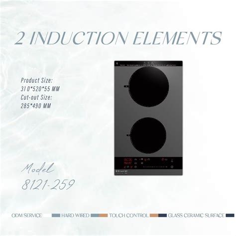 Induction Hob With A Sensor Probe Makes Heating Precision Induction Hob And Built In Induction