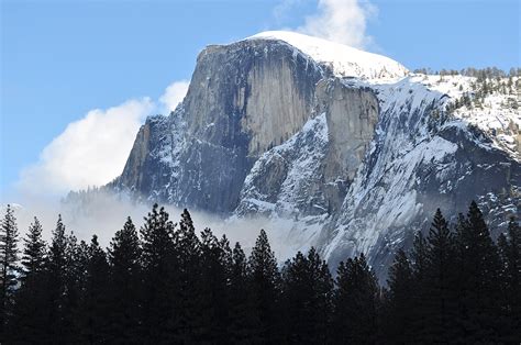 Yosemite National Park Winter Scenery Wallpapers Wallpaper Cave