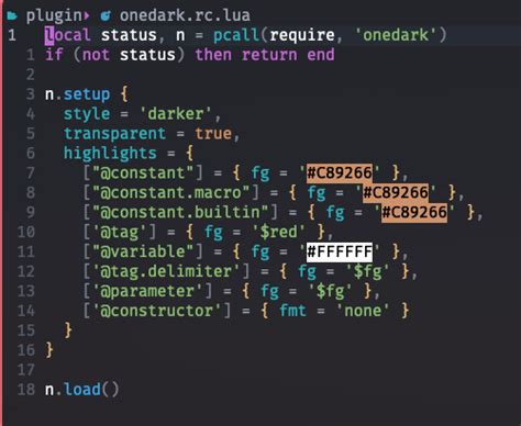 All Variables And Object Properties Turned Red Issue Navarasu Onedark Nvim Github