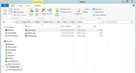 Adding Images To Tableau Server Project Folders Tableau Love