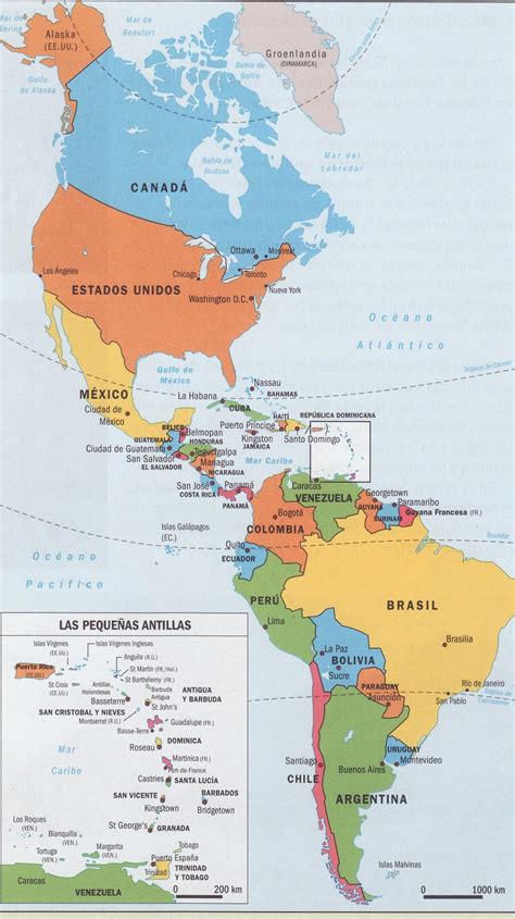 Mapa De America
