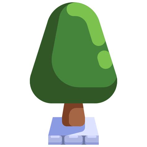 Tree Justicon Flat Icon