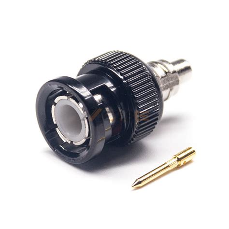 BNC Male Connector Solder Attachment For Cable 50 Ohm MetabeeAI