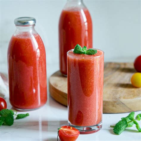 토마토 주스 우리의식탁 레시피