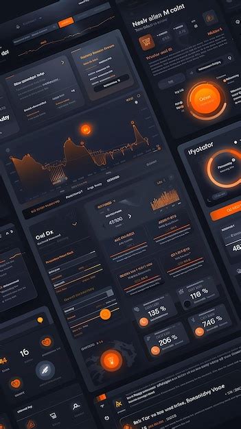 Mobile Ui Elements Premium Ai Generated Image