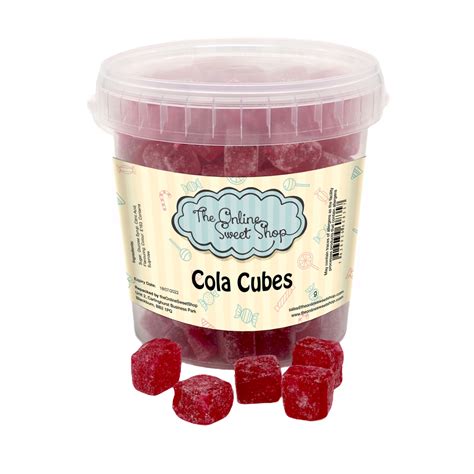 Cola Cubes Sweets Bucket The Online Sweet Shop
