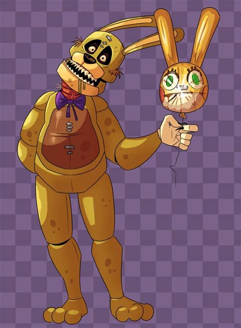 Itp Game Looks Awesome Because Of This Drew My Itp Spring Bonnie Design R Fivenightsatfreddys