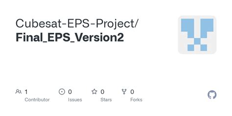 Github Cubesat Eps Projectfinalepsversion2