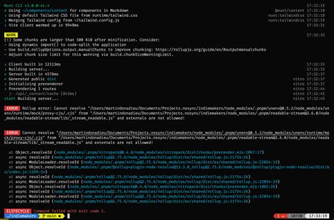 Cannot Resolve Unenvruntimeproxy Cjscjs In Nuxt Rc4 · Issue 14160
