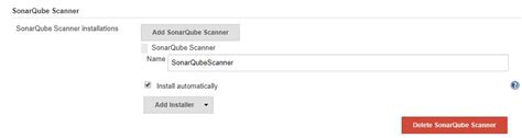 Sonarqube Sonarscanner Is Configured In Jenkins Tools But Scannerhome Is Not Recognized