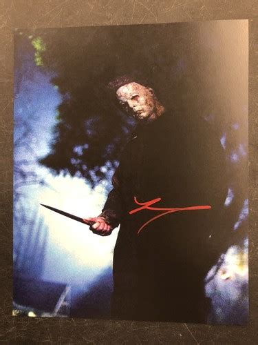 Tyler Mane Michael Myers Halloween 8x10 Signed Autograph Photo No Coa