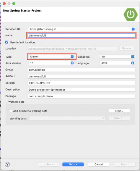 스프링 부트 Restful Api 서비스 만들고 깃git 연동 네이버 블로그