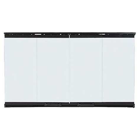 Original Bi Fold Glass Doors With Black Trim For Sovereign 36 Majestic