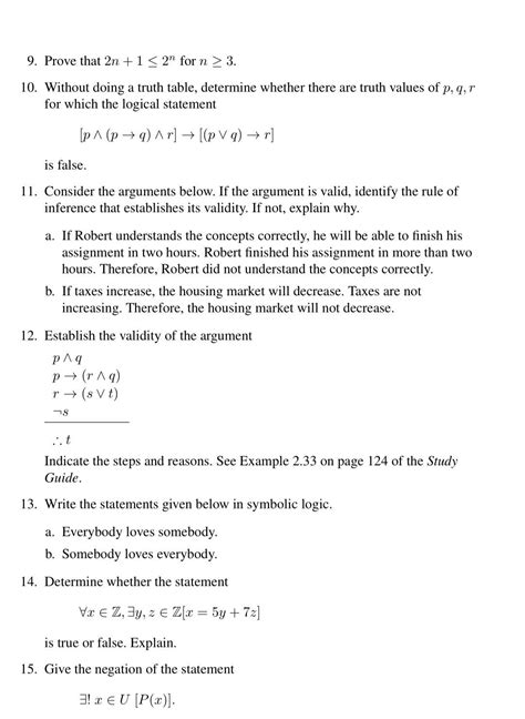 Solved 9 Prove That 2n 12n For N3 10 Without Doing A Chegg Com