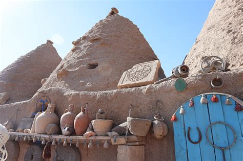 Casas Cónicas Tradicionales De Harran Sanli Urfa Turquía Edificios