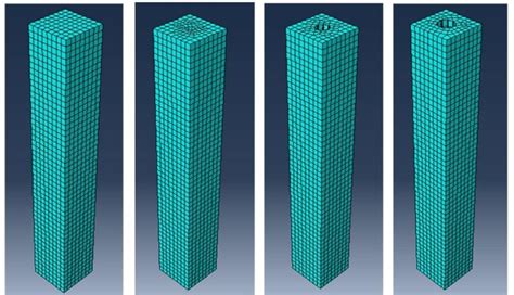 Meshing Of Reinforced Concrete Columns Download Scientific Diagram