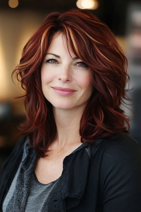 34 Stunning Medium Length Hairstyles For Women Over 40 To Try