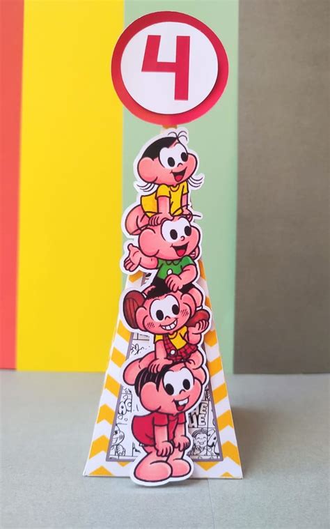 Kit Festa Turma Da Mônica Personalizados 60 Peças Elo7