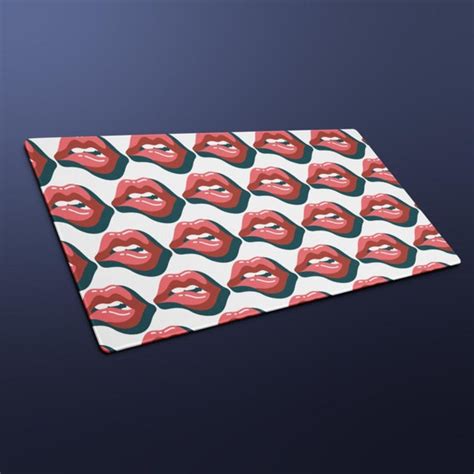 Sexy Lips Mouse Pad Gaming Mouse Pad Etsy
