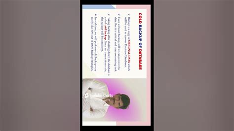 Cold Backup Of Oracle Database By William Oracledatabase Coldbackup Databasebackup