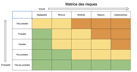 Matrice Des Risques Cest Quoi Et Comment La Créer Modèle