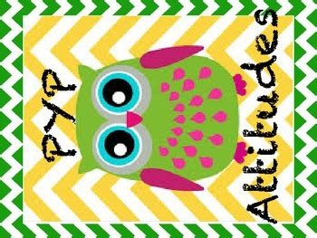 PYP Attitudes By Ms Queen Teachers Pay Teachers