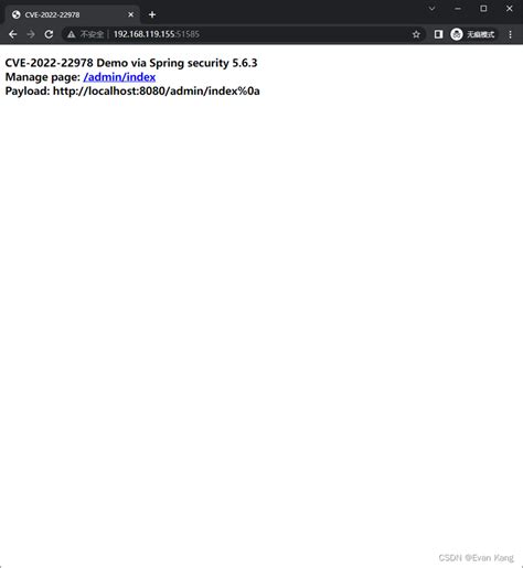 cve 2022 22978 spring security 认证绕过漏洞复现 cve 2022 22978漏洞复现 csdn博客