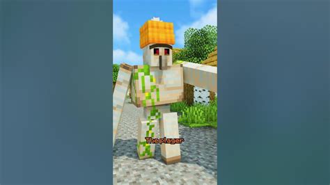 Minecraft But Oxy Is An Iron Golem Shorts Youtube