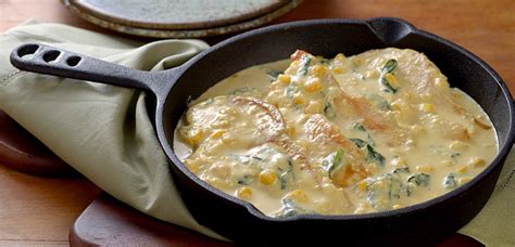 Frango Ao Creme De Milho E Espinafre Sabores Ajinomoto