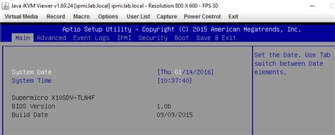 Recommended Bios Settings For Supermicro Superserver Sys 5028d Tn4t