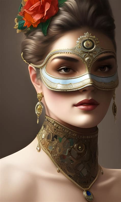 Download Ai Generated Woman Mask Royalty Free Stock Illustration Image Pixabay