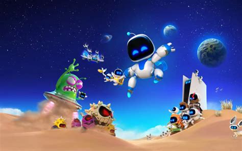 Astro Bot Rescue Mission Stunning K Ultra HD Galactic Adventure Wallpaper