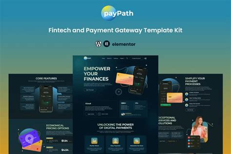 Paypath Online Payment Gateway Elementor Template Kit