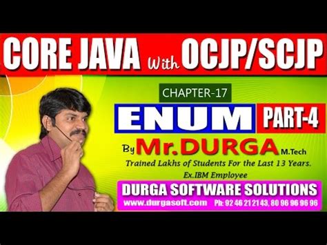 Core Java With OCJP SCJP ENUM Part 4 YouTube