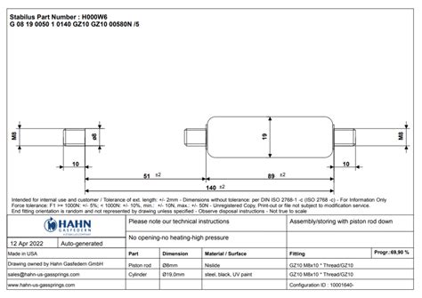 How Does Gas Spring Cross Reference Work Order A Replacement Gas Strut