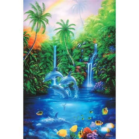 ジグソーパズル 2016ベーリースモールピース マリンアート・デビットミラー パラダイス セレブレーション 50×75cm 23 724s