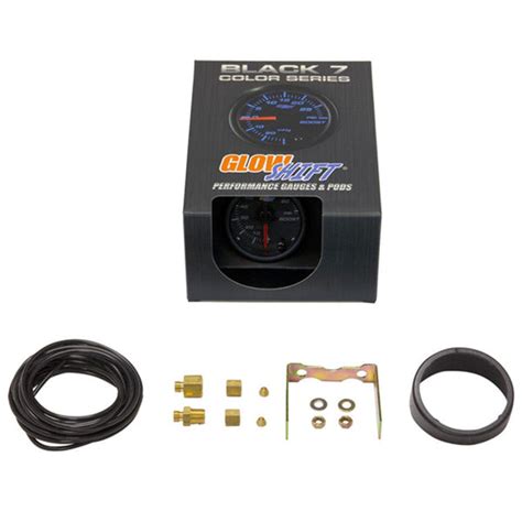 Glowshift Gauges Black 7 Color 100 Psi Boost Gauge Gs C701 100 Urotuning